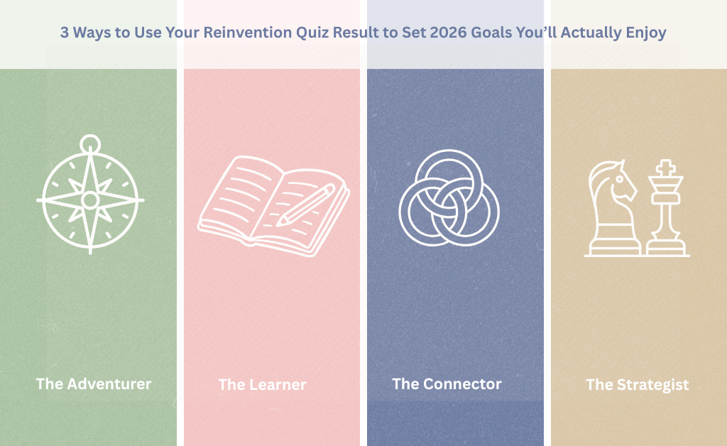 3 Ways to Set Reinvention Goals After 50 Using Your Quiz Result